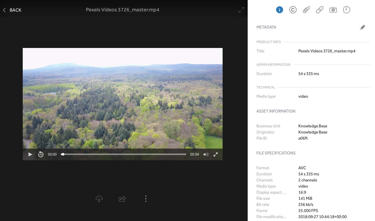 Single Asset View – Adstream Help Centre